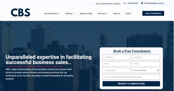 Experience Unparalleled Expertise in Business Brokerage and Advisory ...